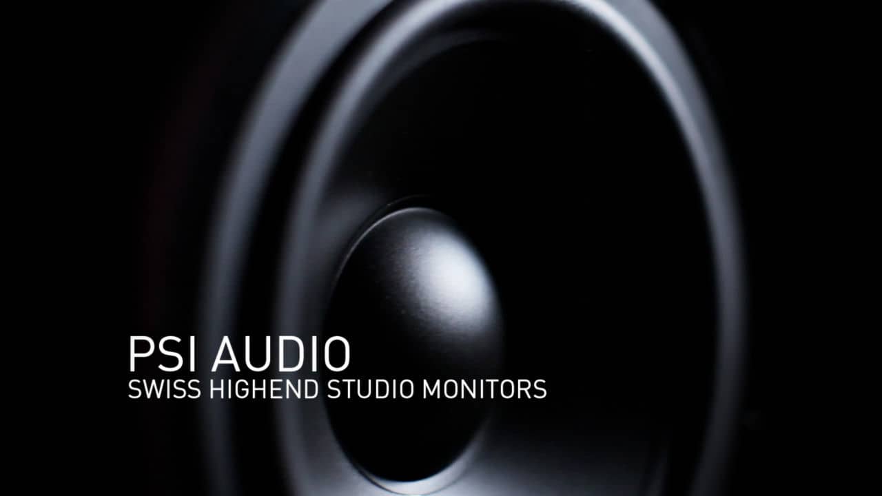 PSI Audio | Swiss Precision Studio Monitors on Vimeo