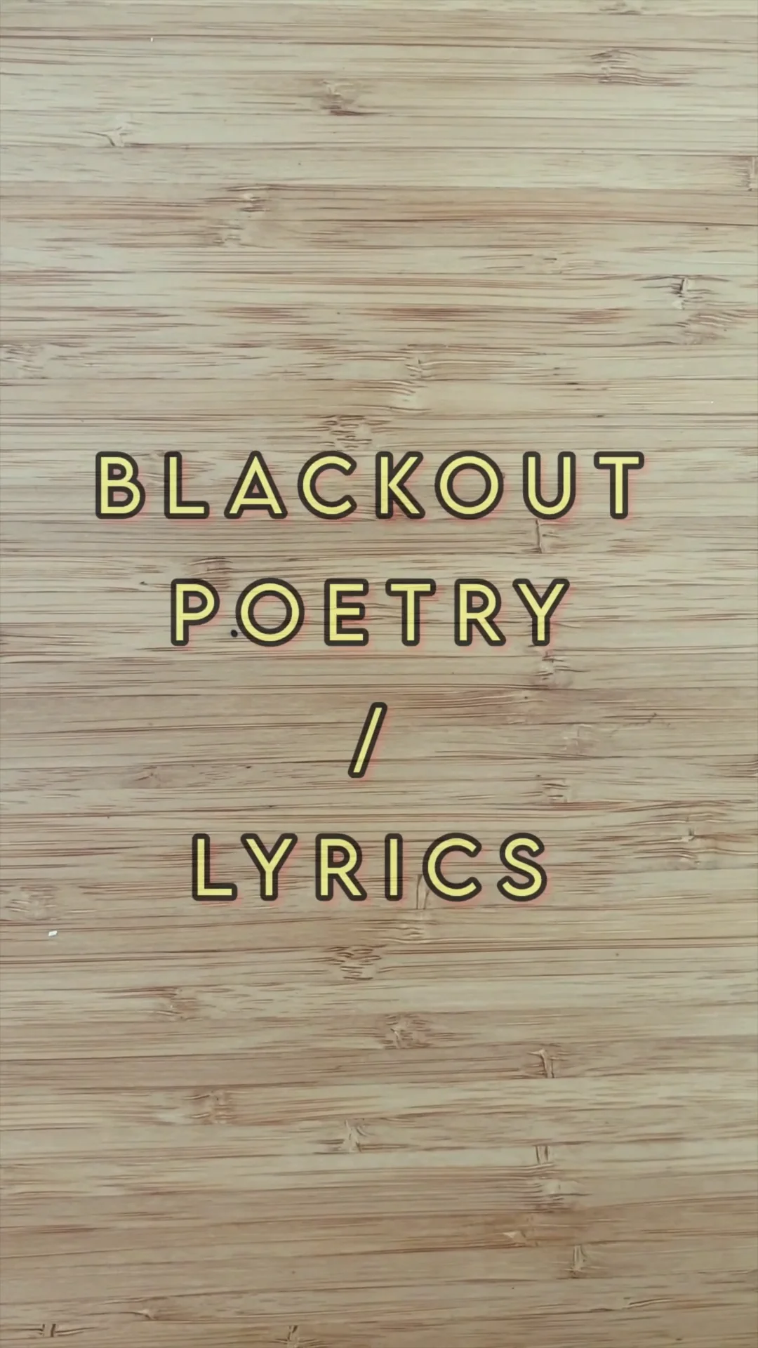 PARALLEL RHYTHMS - Blackout on Vimeo