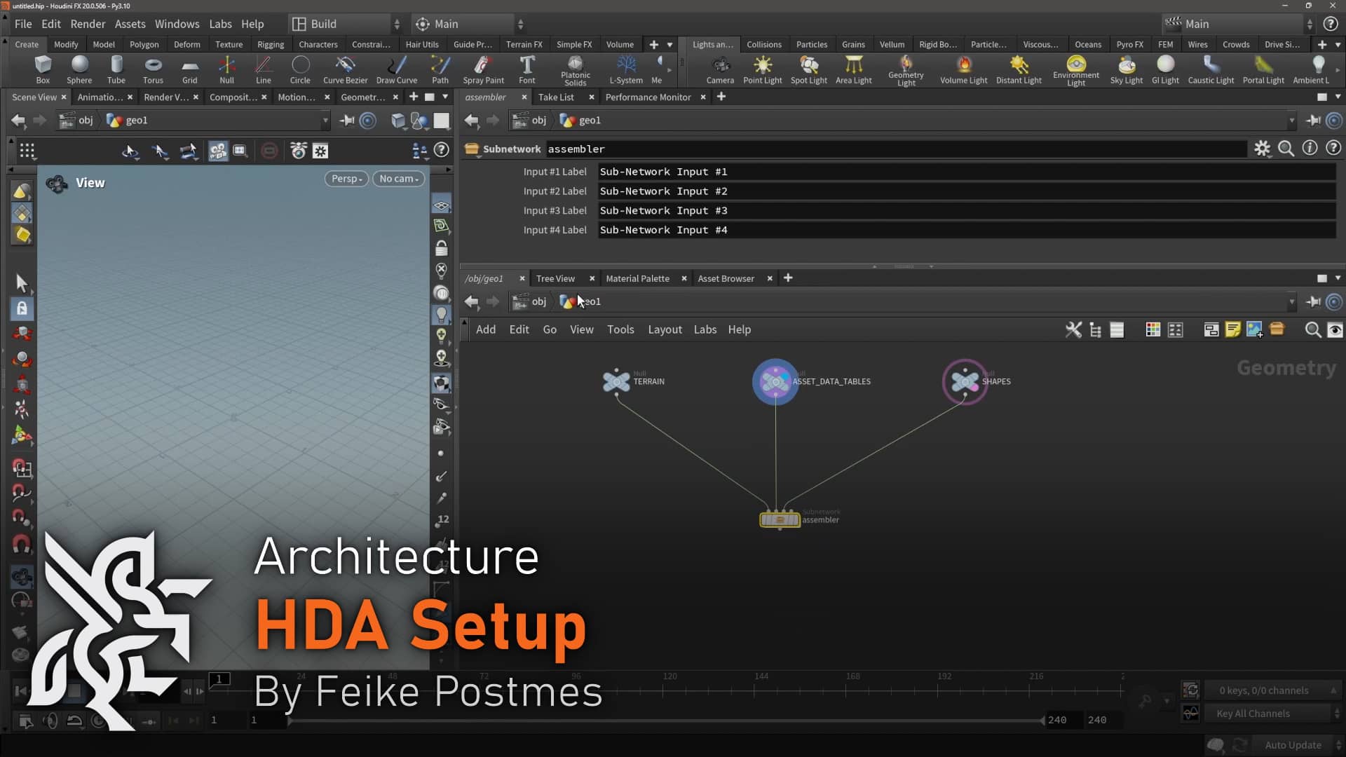 Project Pegasus | Architecture 1 | HDA Setup on Vimeo