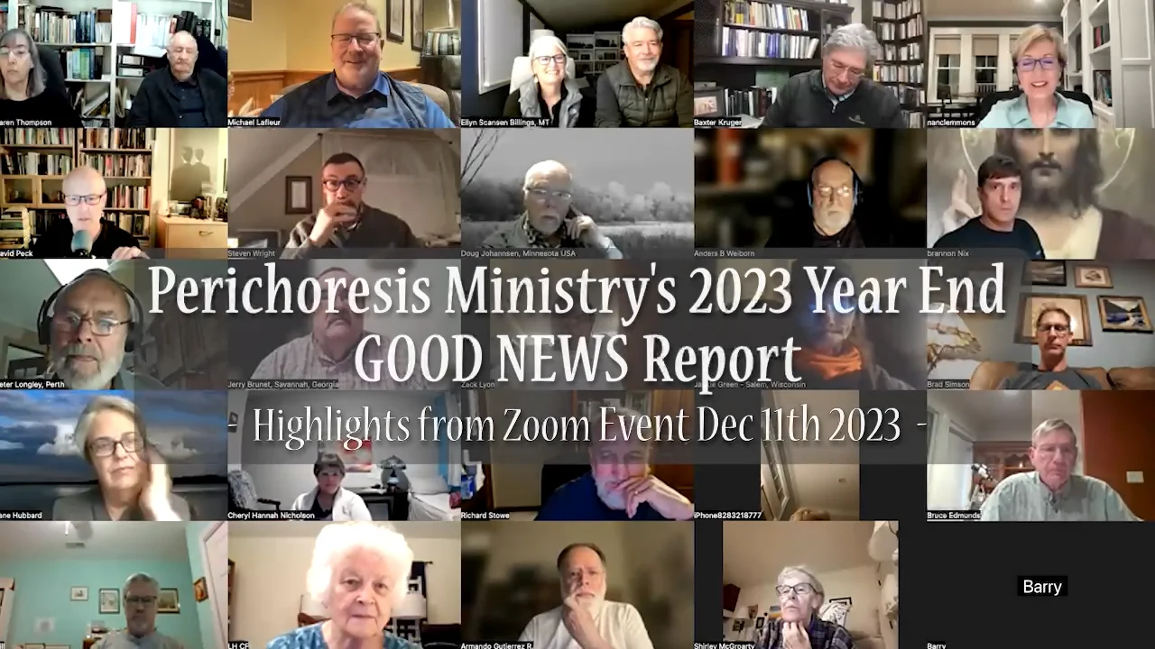 Perichoresis 2023 Report - Perichoresis Ministry's 2023 Year End GOOD ...