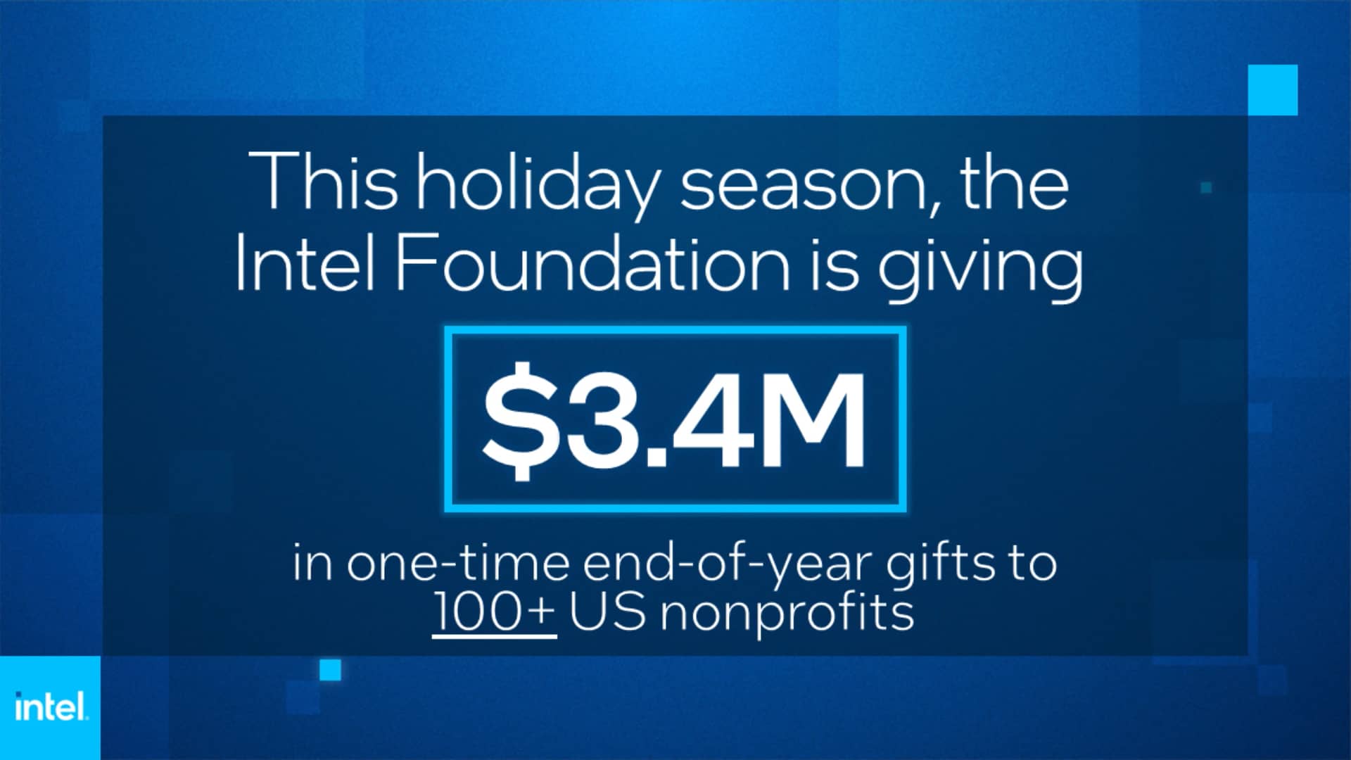 Intel Foundation Oregon Grants 2023 on Vimeo