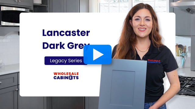 Lancaster Dark Grey Cabinets | Shop online at Wholesale Cabinets