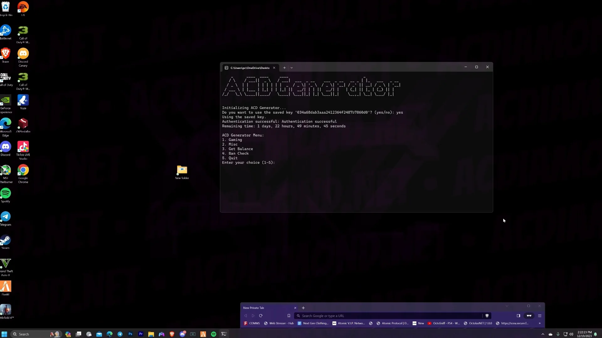 ACD AIO Account Generator Premium on Vimeo