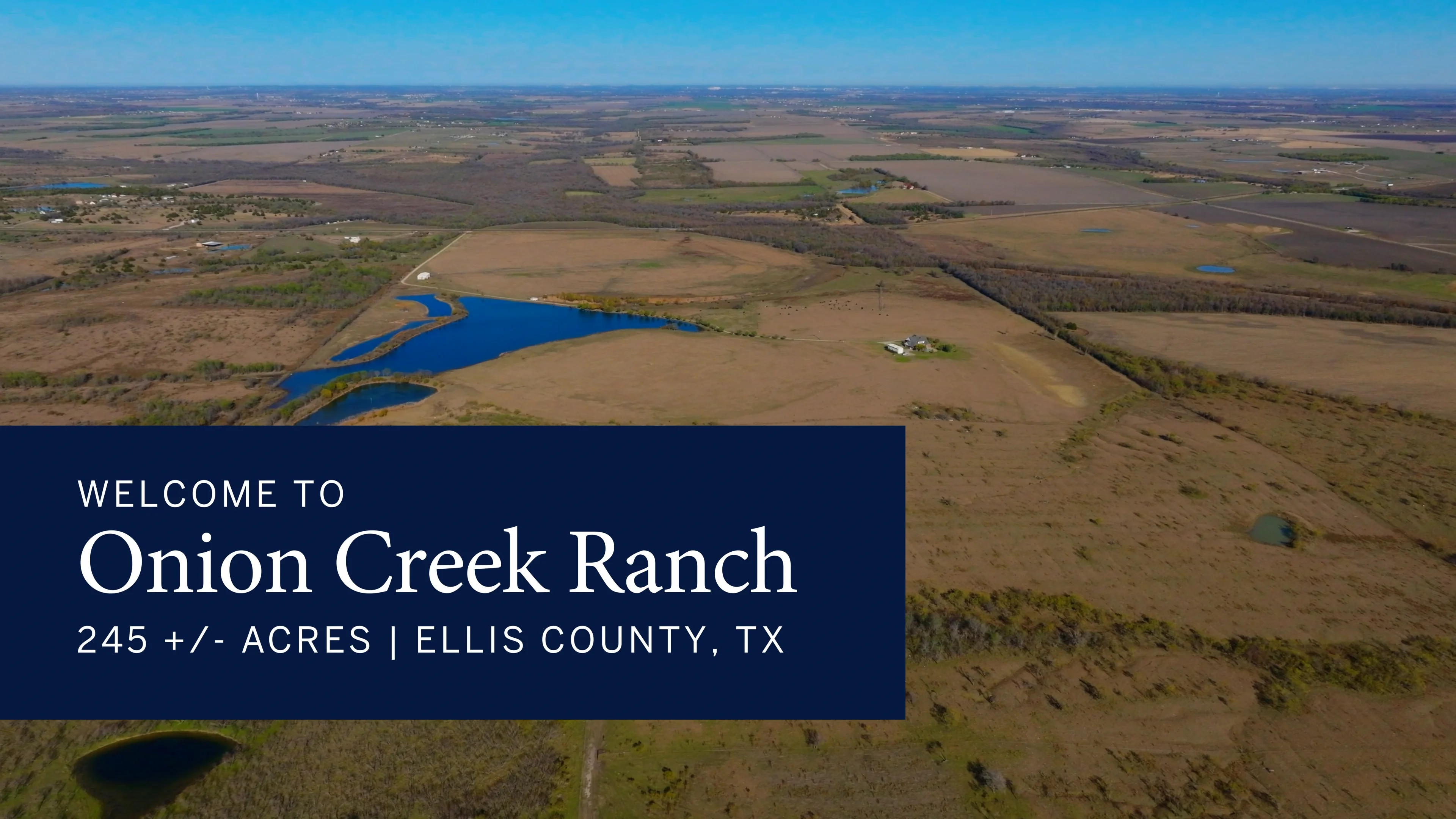Onion Creek Ranch | Ellis County TX