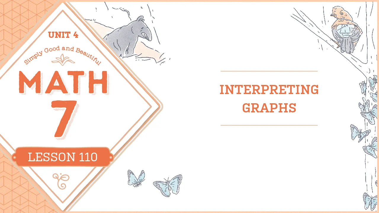 Lesson 110 | Simply Good and Beautiful Math 7