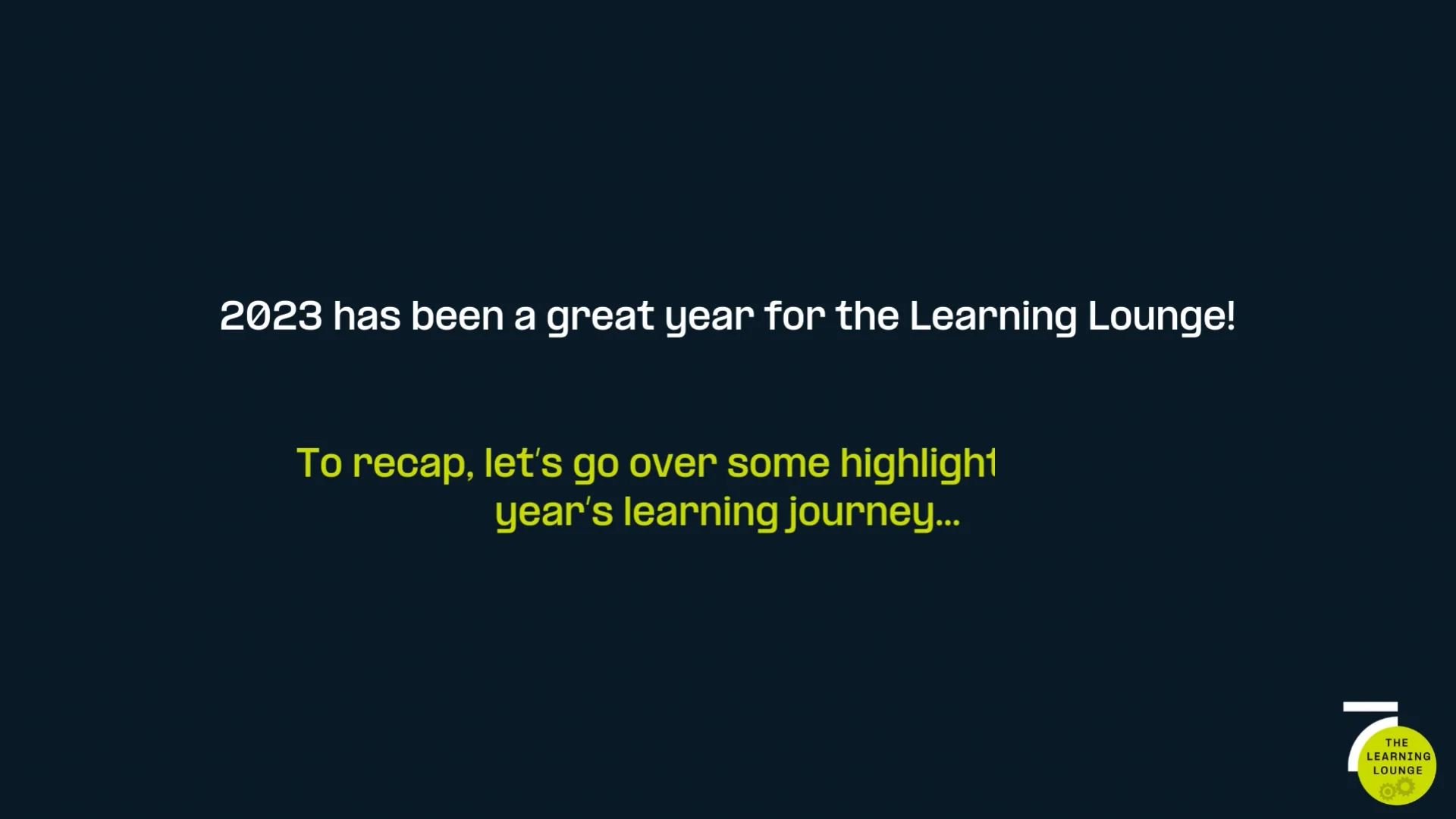 BB7 LEARNING LOUNGE 2023 on Vimeo