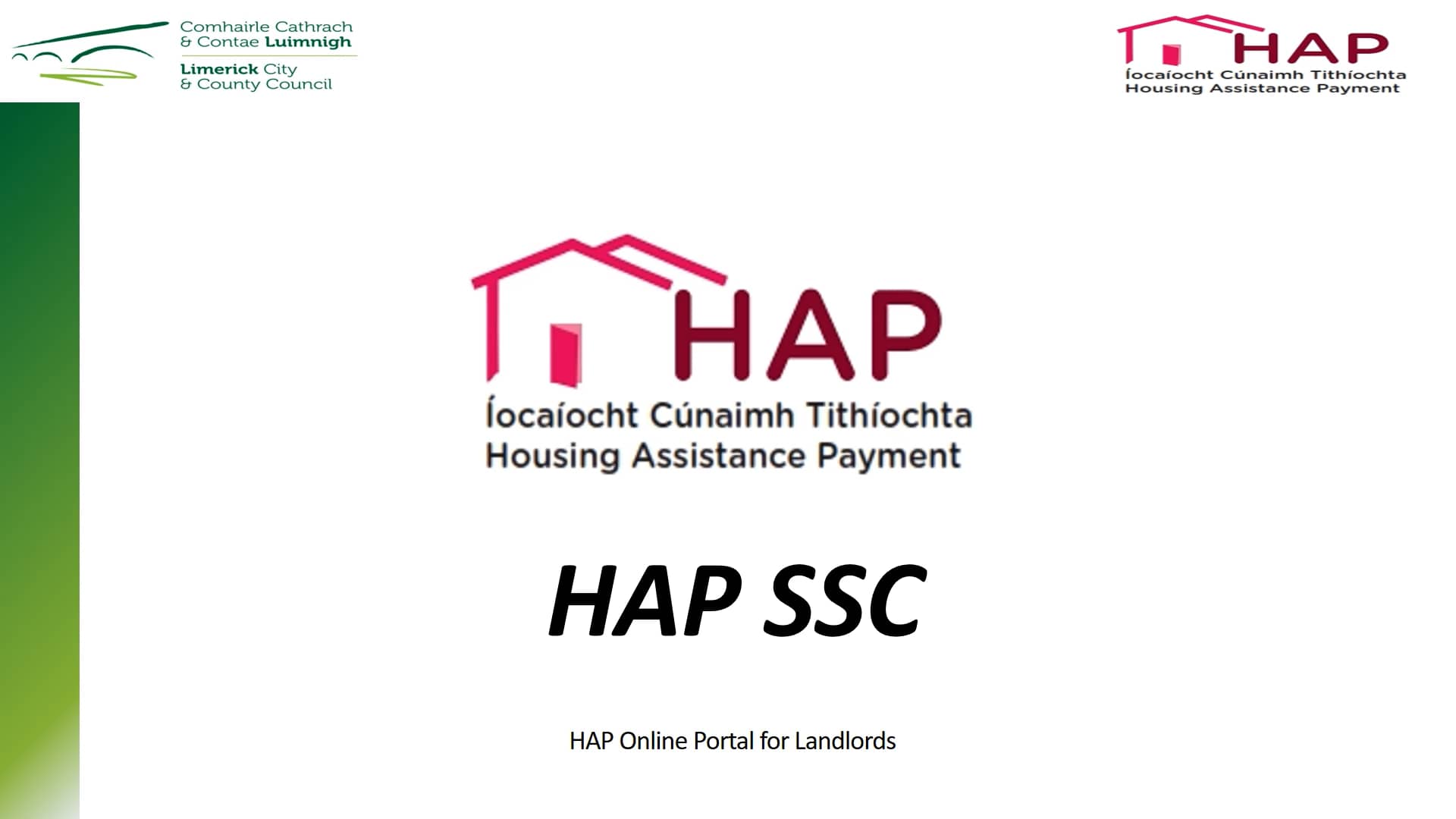 HAP Online Portal Procedure for Landlord on Vimeo