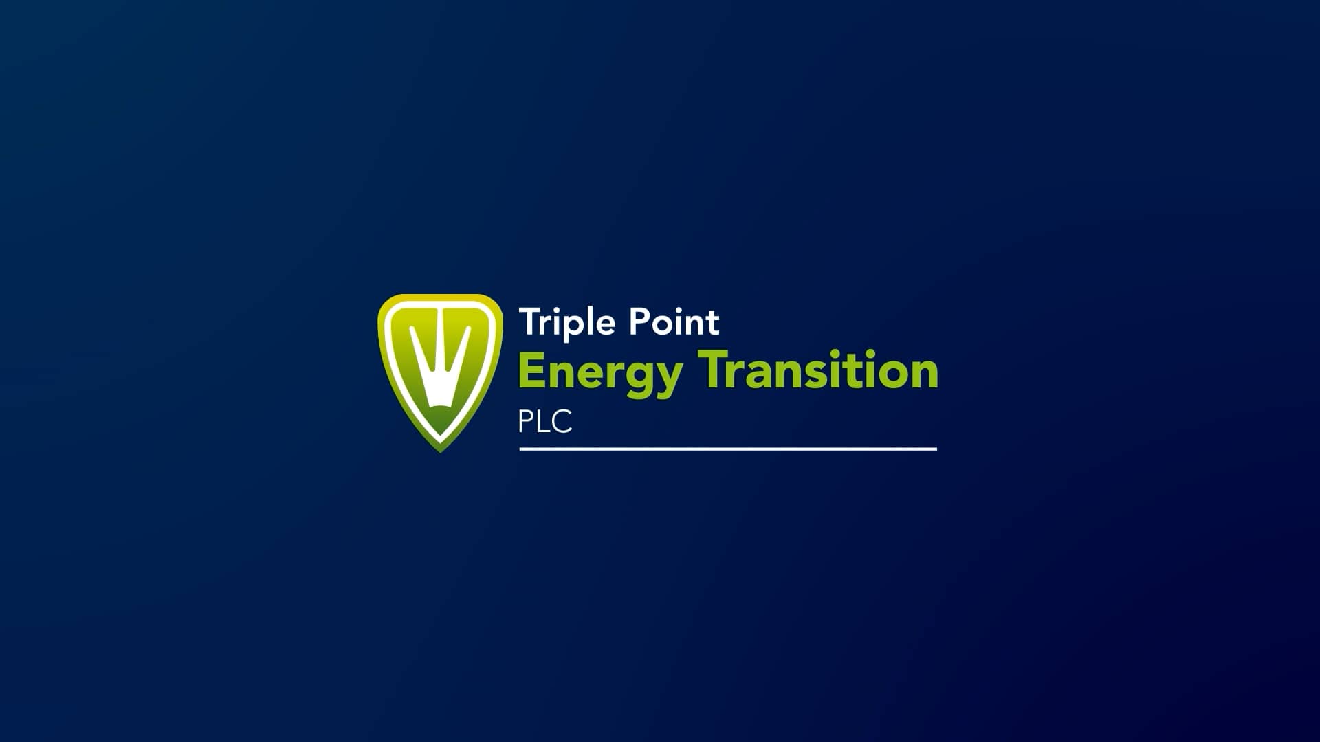 Triple Point Energy Transition plc - Interim Results Presentation for ...