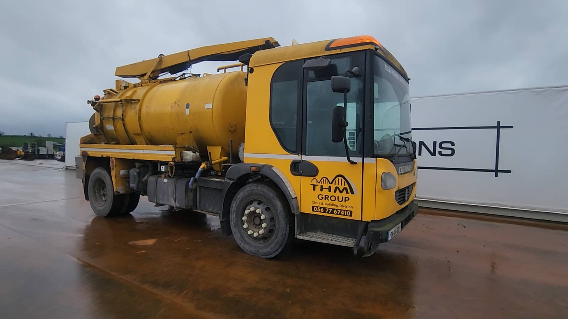 Dennis 4x2 Drain Cleaning Tanker Lorry, Whale Equipment (Irish Reg ...