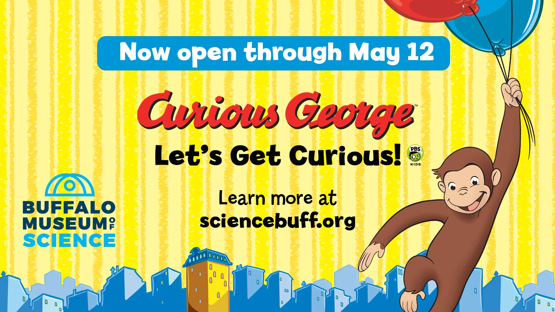 Curious George at Buffalo Museum of Science