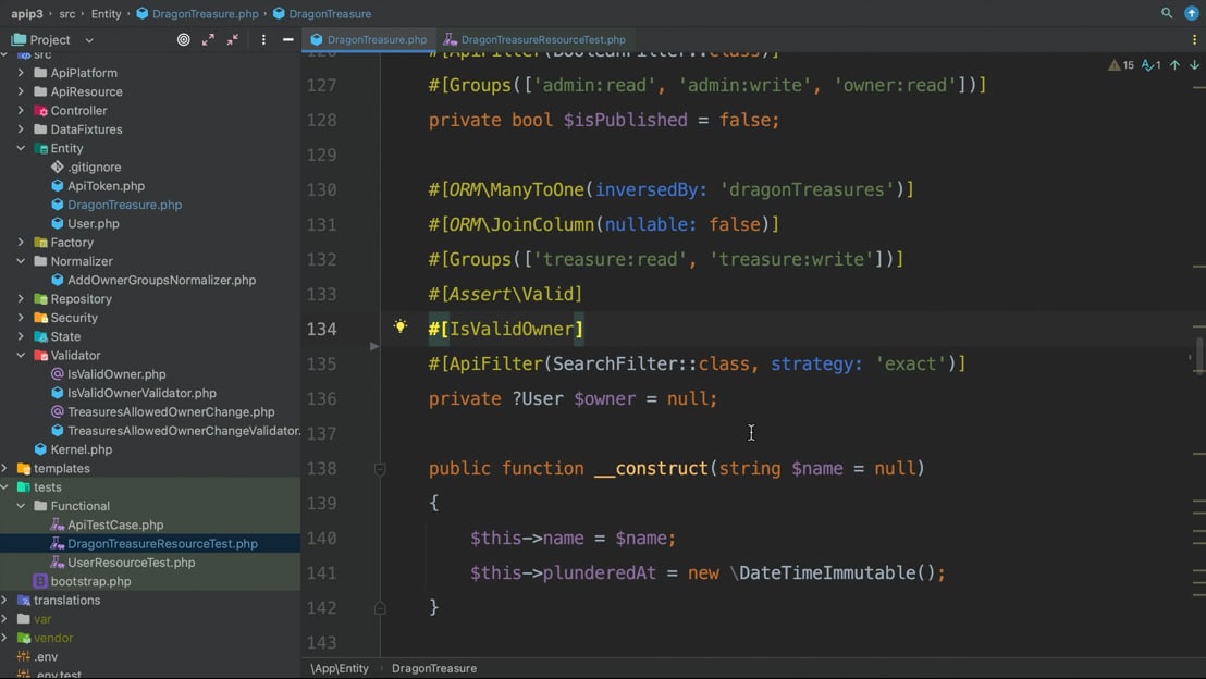 Auto Setting The Owner Api Platform 3 Part 2 Security For Your Treasures Symfonycasts