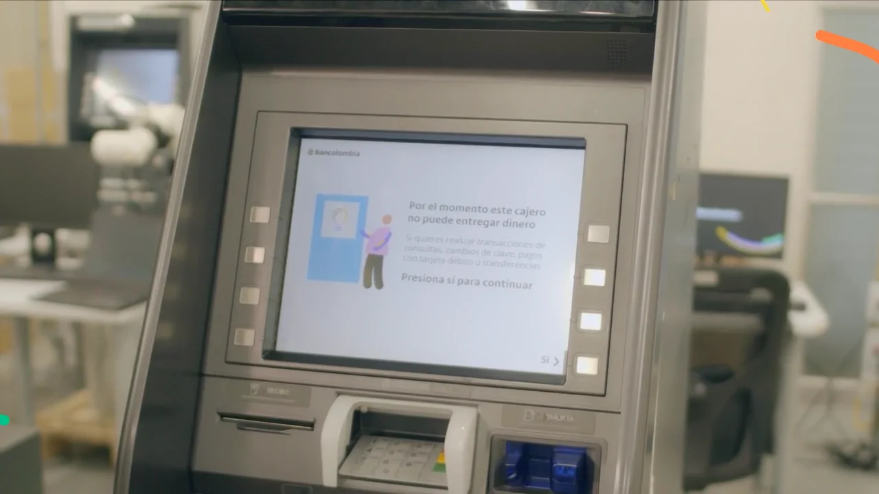 2 Bancolombia Atm Tutorial Cajeros Perfil Admin on Vimeo