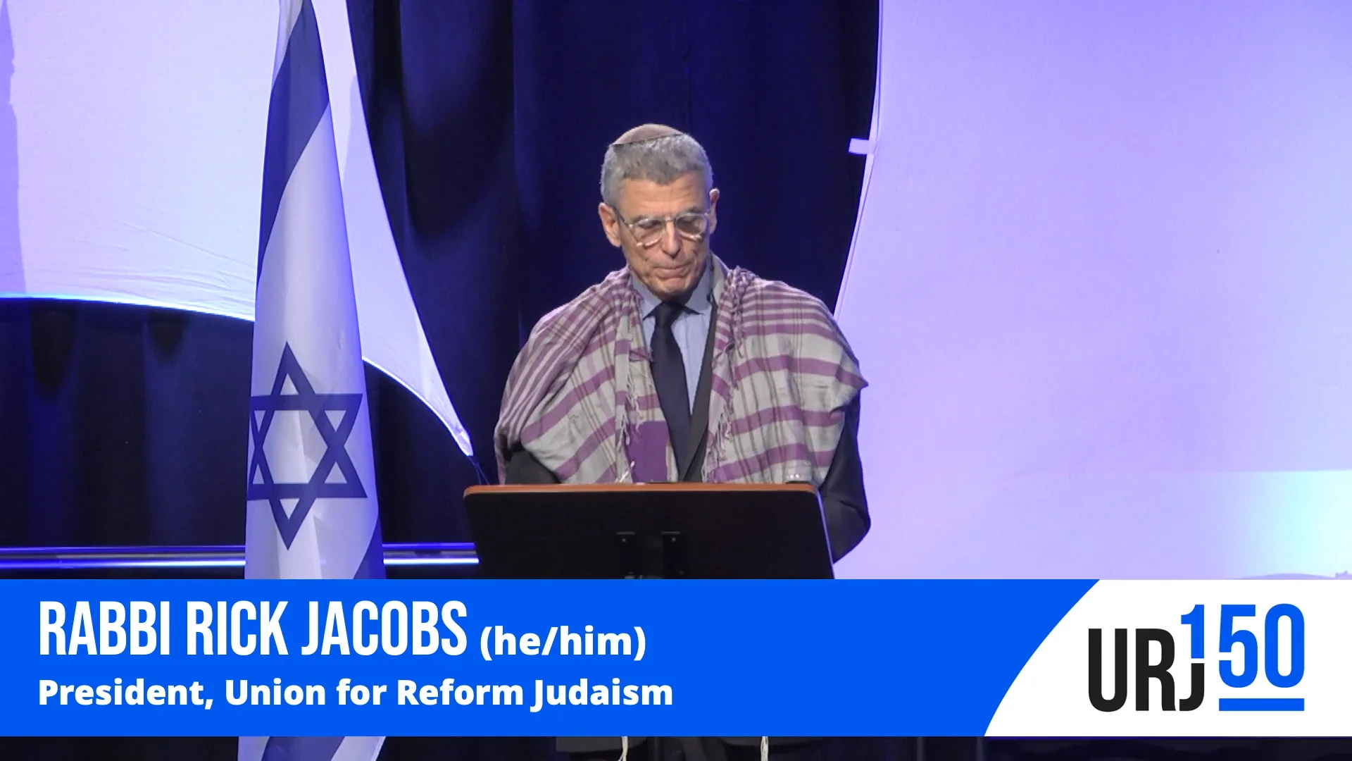Rabbi Rick Jacobs: Friday Night Sermon 12-15-23 on Vimeo