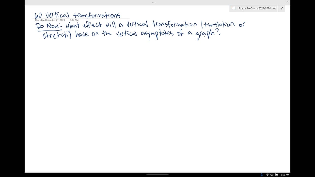 vertical transformations on Vimeo