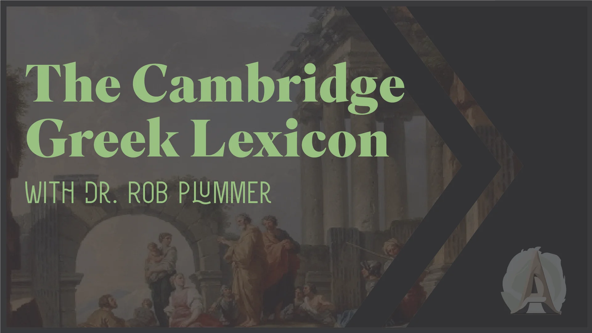 The Cambridge Greek Lexicon on Vimeo