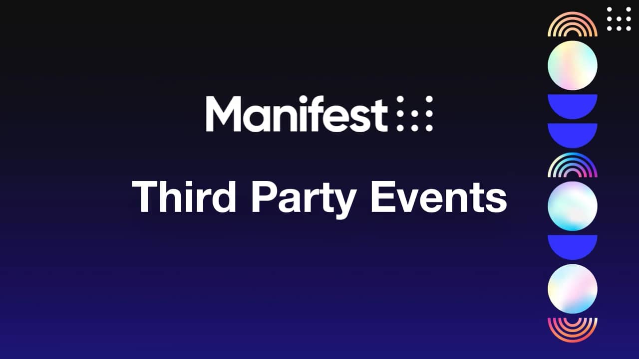 Manifest Third Party Events on Vimeo
