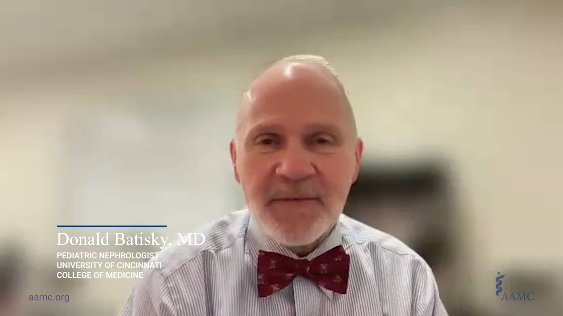 Why I Stay in Medicine - Donald Batisky on Vimeo
