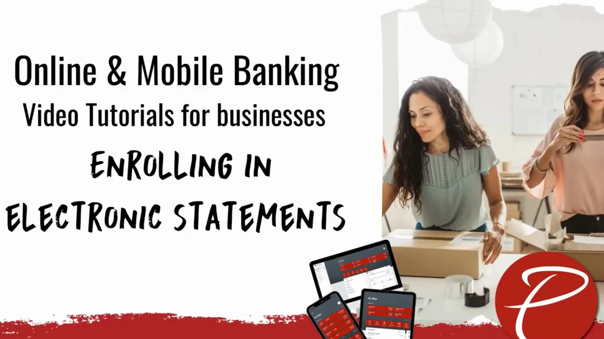 Enrolling in Electronic Statements on Vimeo