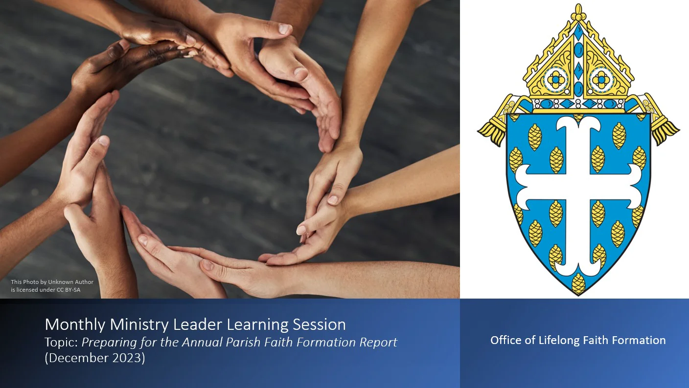 Annual Parish Faith Formation Report (December 2023) on Vimeo