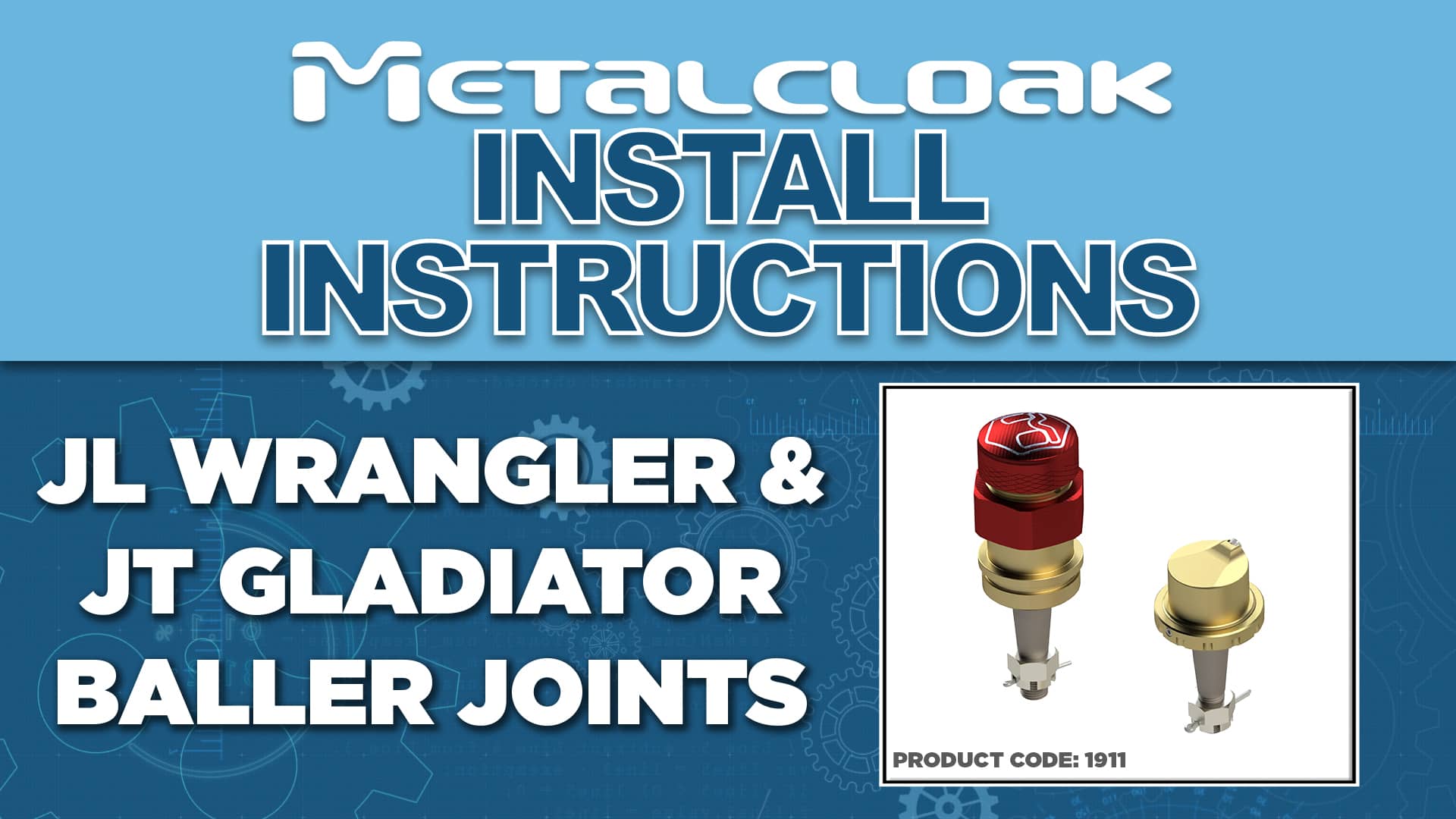 How To Install: JL Wrangler & JT Gladiator Baller Joints on Vimeo