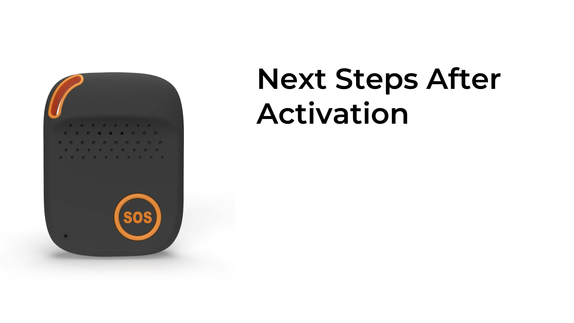 S4 GPS SOS TRACKER POST-ACTIVATION