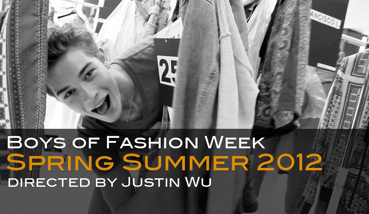 Boys of Fashion Week SS/2012 on Vimeo