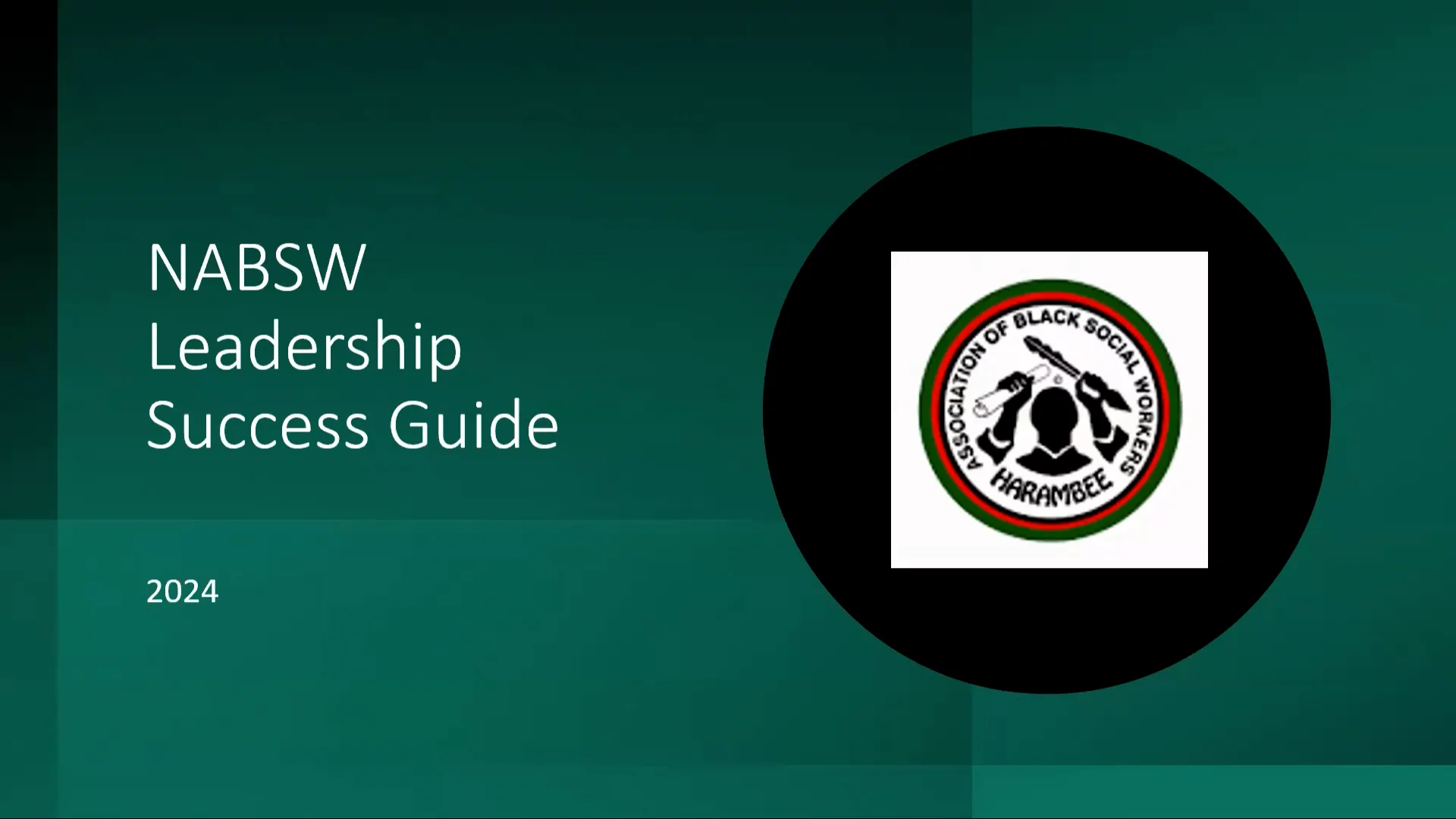 NABSW Leadership Guide on Vimeo
