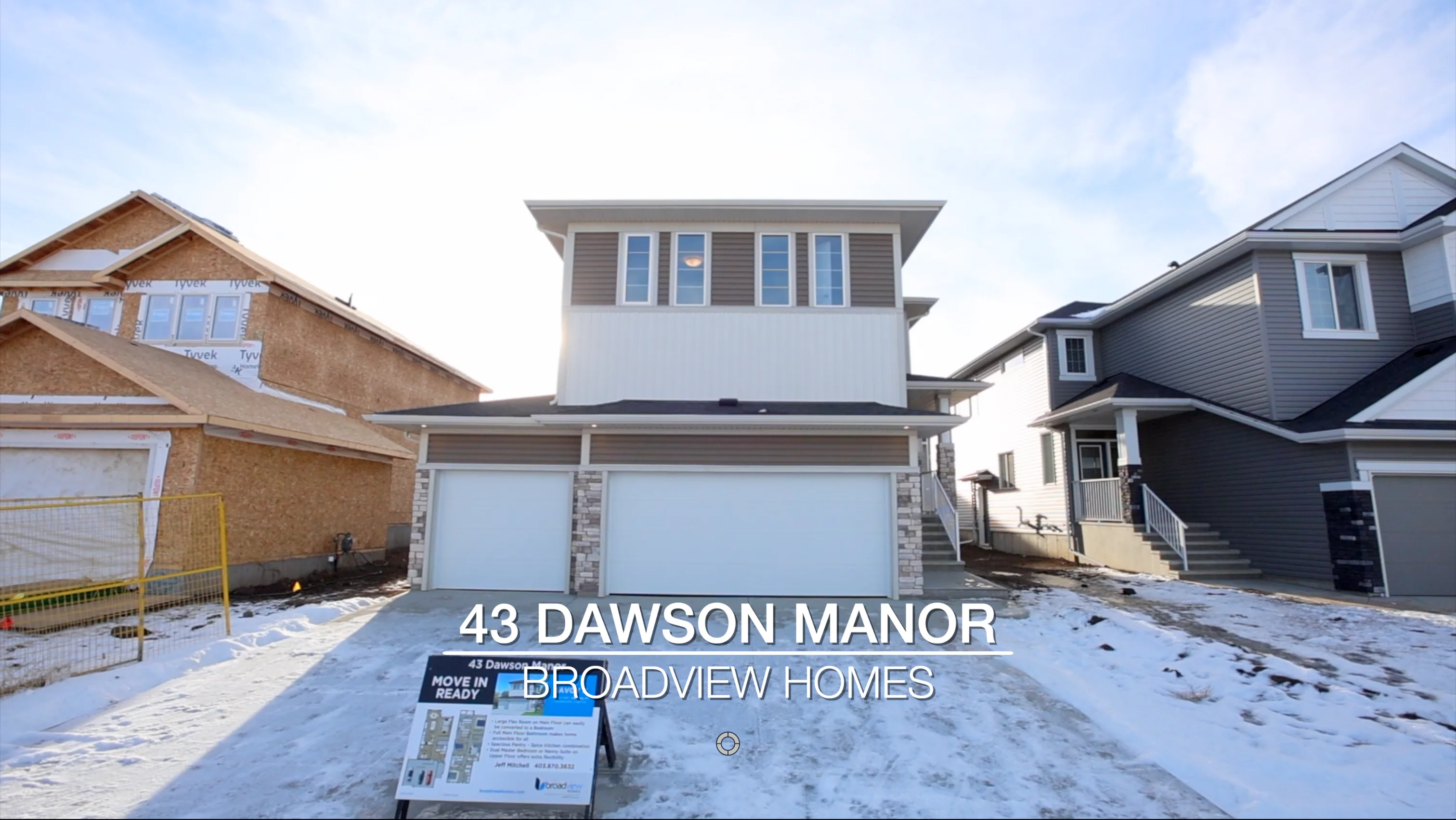 43 Dawson Manor, Chestermere - Broadview Homes on Vimeo