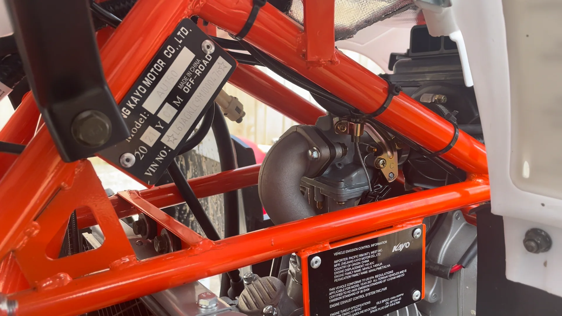 VMC PZ27 New Carb Problem