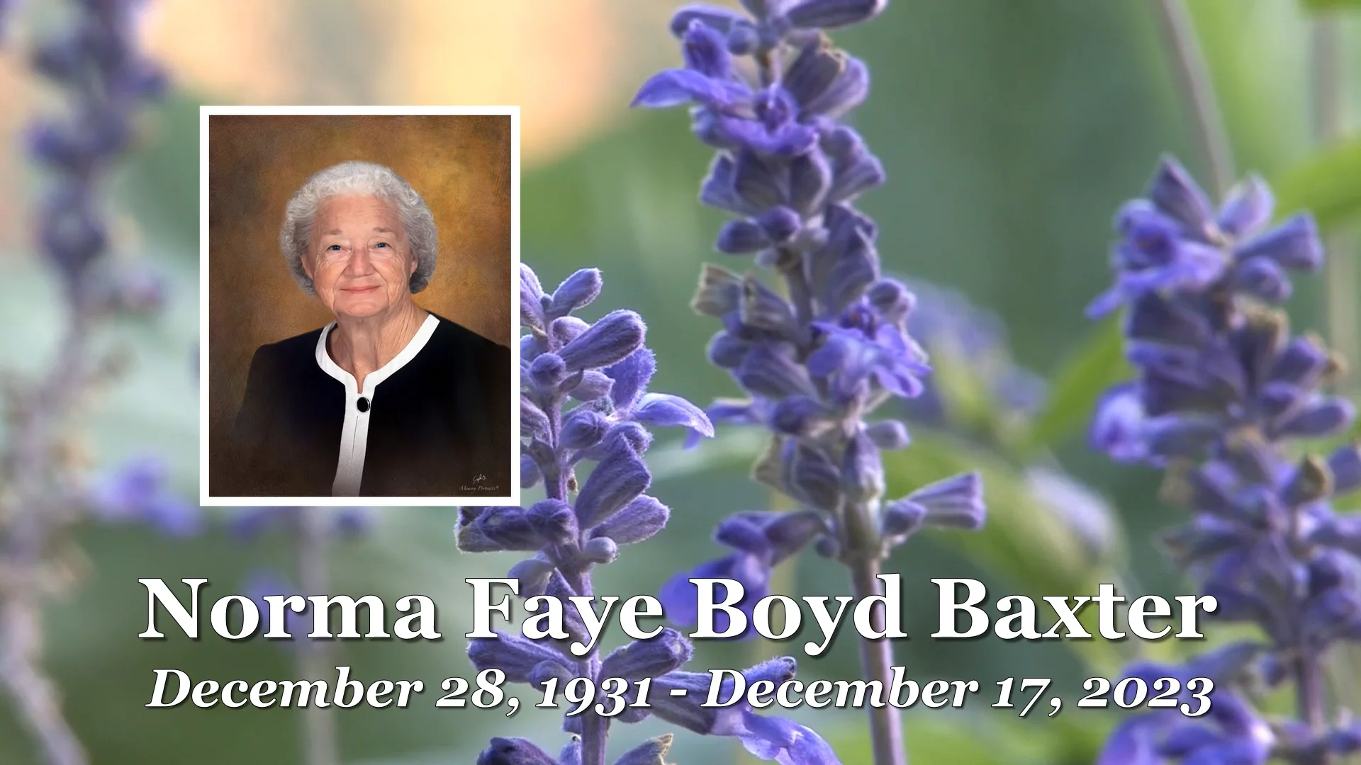 Norma Faye Boyd Baxter - Morgan & Nay Norma Baxter on Vimeo