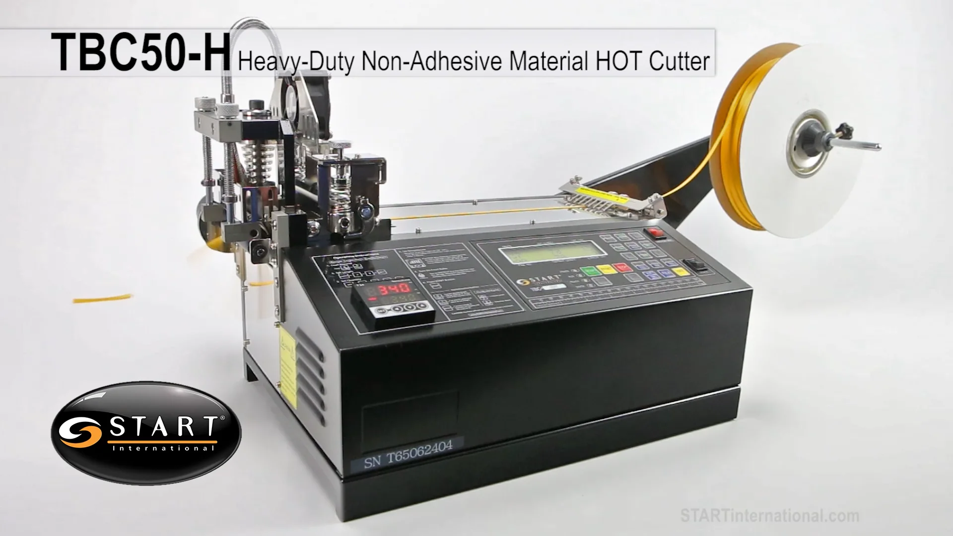 TBC50H with Hot Blade Cutter on Vimeo