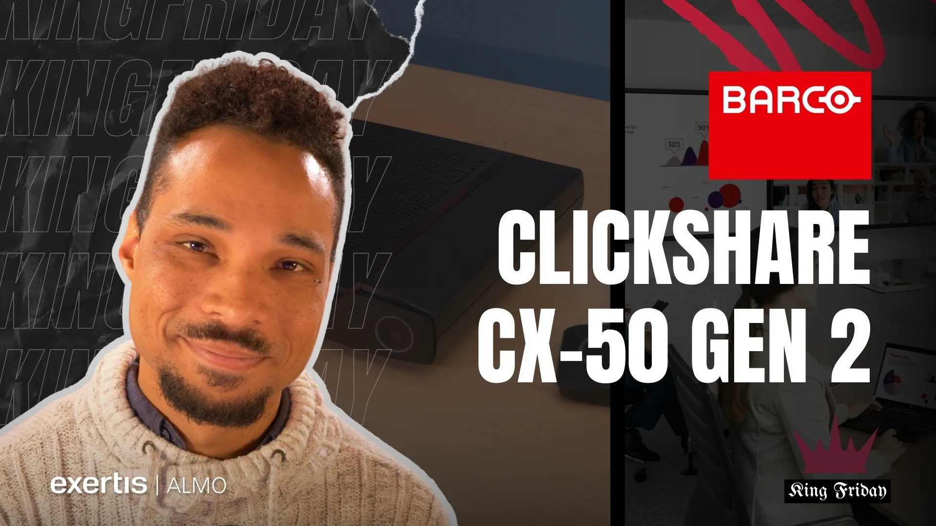 Barco ClickShare | CX-50 Gen 2 for Wireless Conferencing