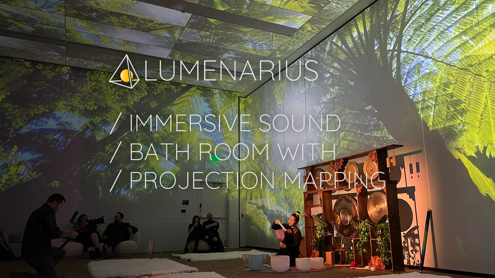 Immersive Sound Bath Room with Projection Mapping on Vimeo