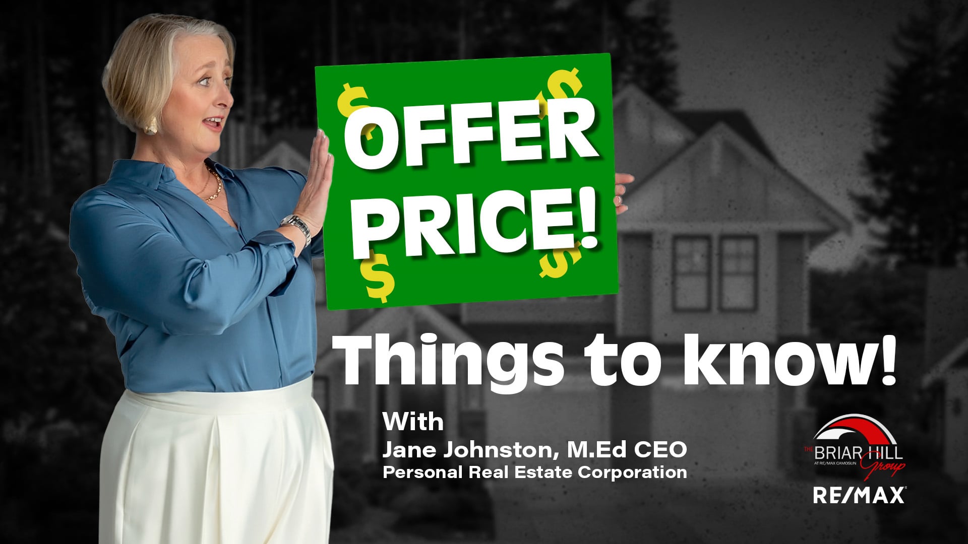 Jane Johnston - Price isn't always the biggest factor in an offer. on Vimeo