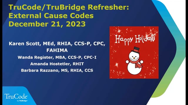 TruCode Refresher Videos on Vimeo
