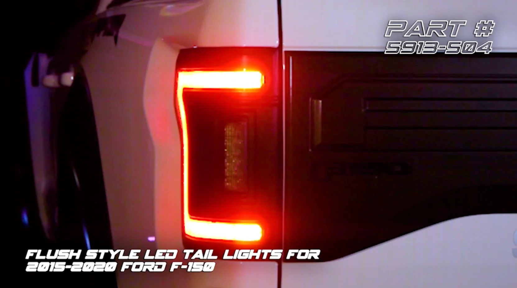 ORACLE Lighting Flush Style LED Tail Lights for 2015-2020 Ford F-150 ...