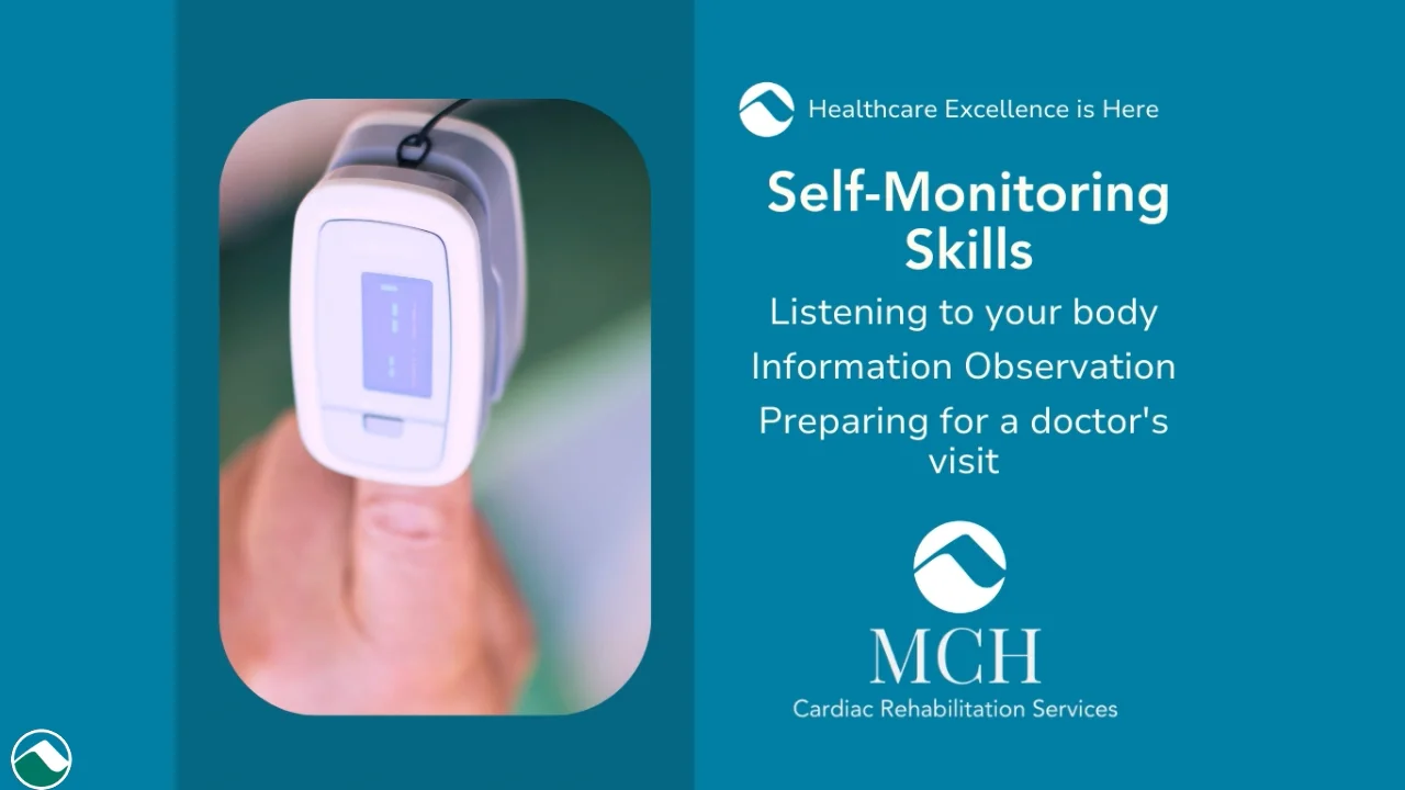Self Monitoring Skills Cardiac Rehab Services Video on Vimeo