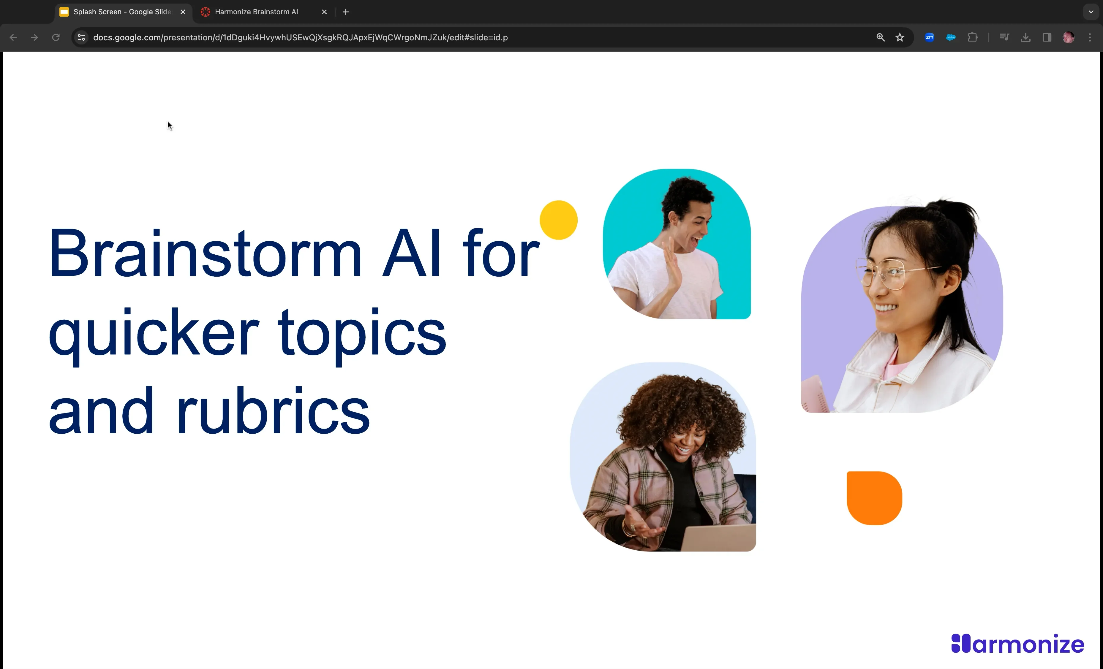 Harmonize Brainstorm for prompts and rubrics