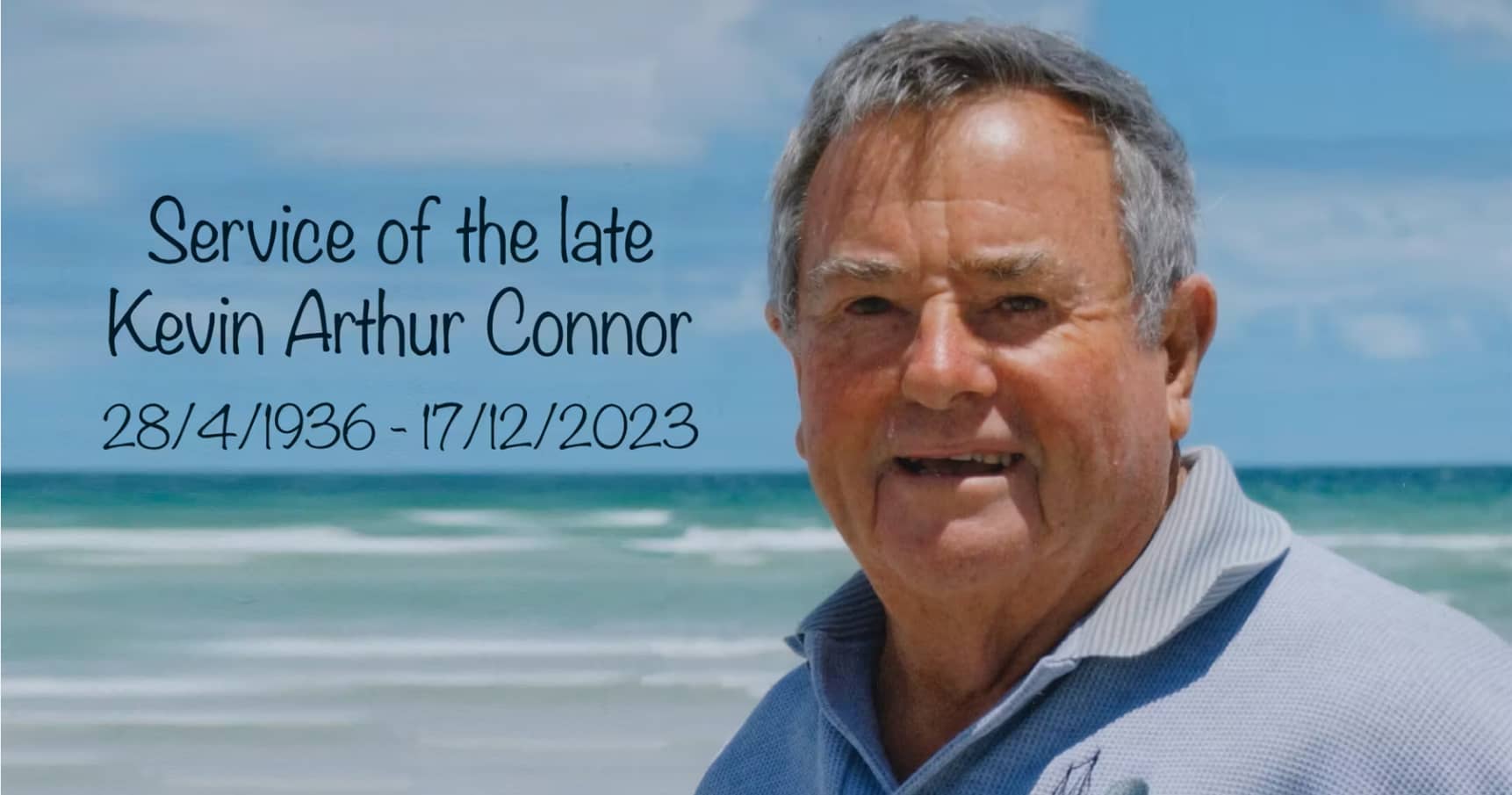 Service of the late Kevin Arthur Connor on Vimeo