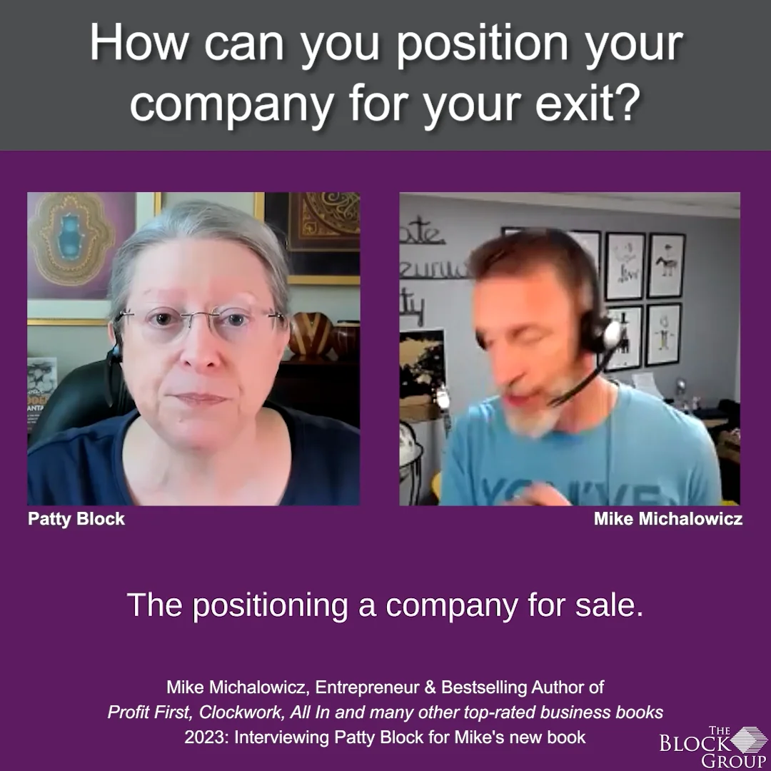 2. How can you position your company for your exit? on Vimeo
