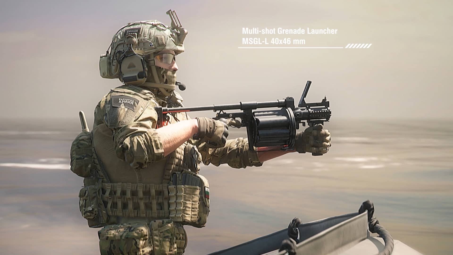 Arsenal Bulgaria 40x46mm Round RLV-AD with Anti-Diver Grenade on Vimeo