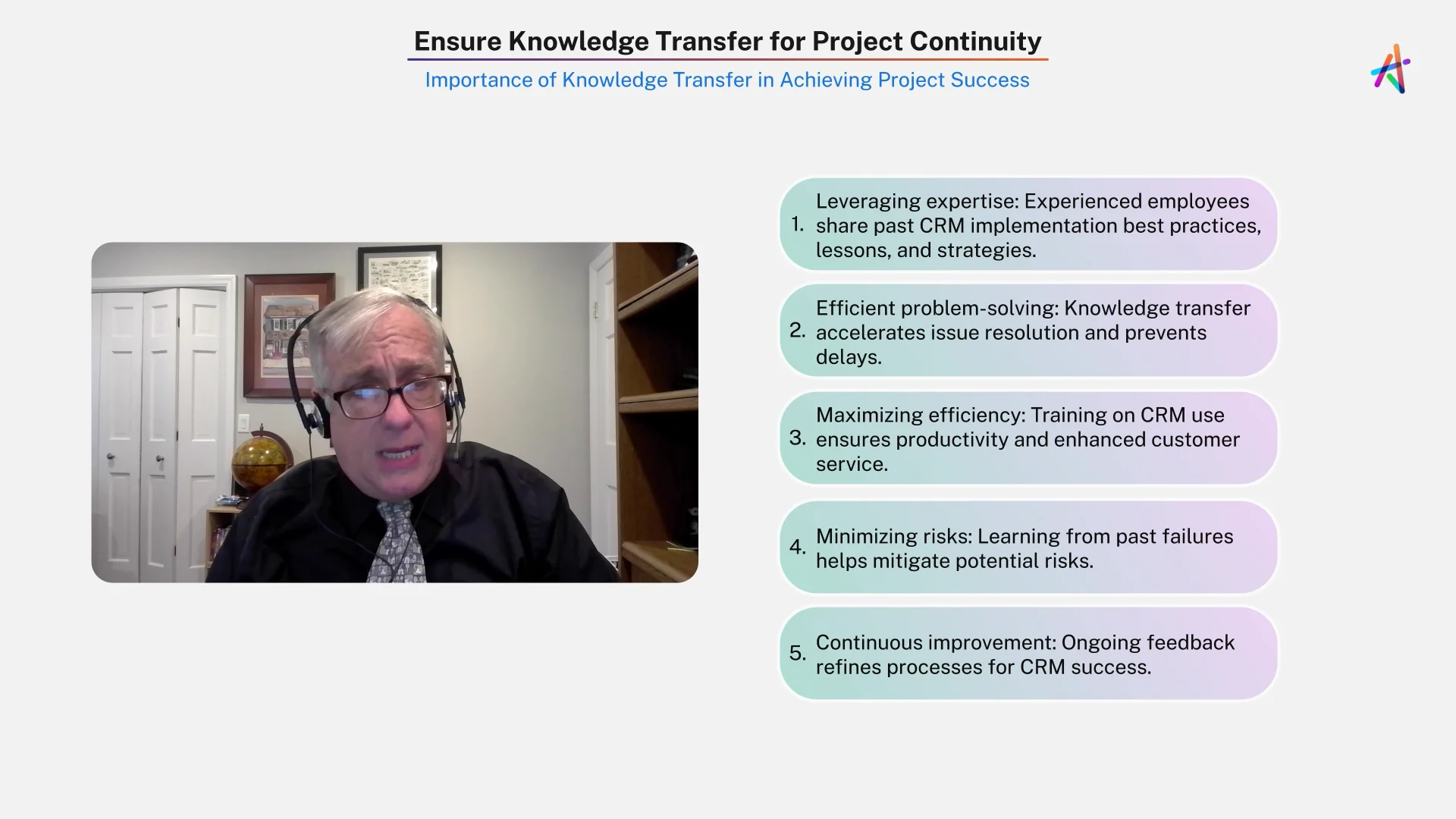 M4T16V1 - Introduction to Ensure Knowledge Transfer for Project ...