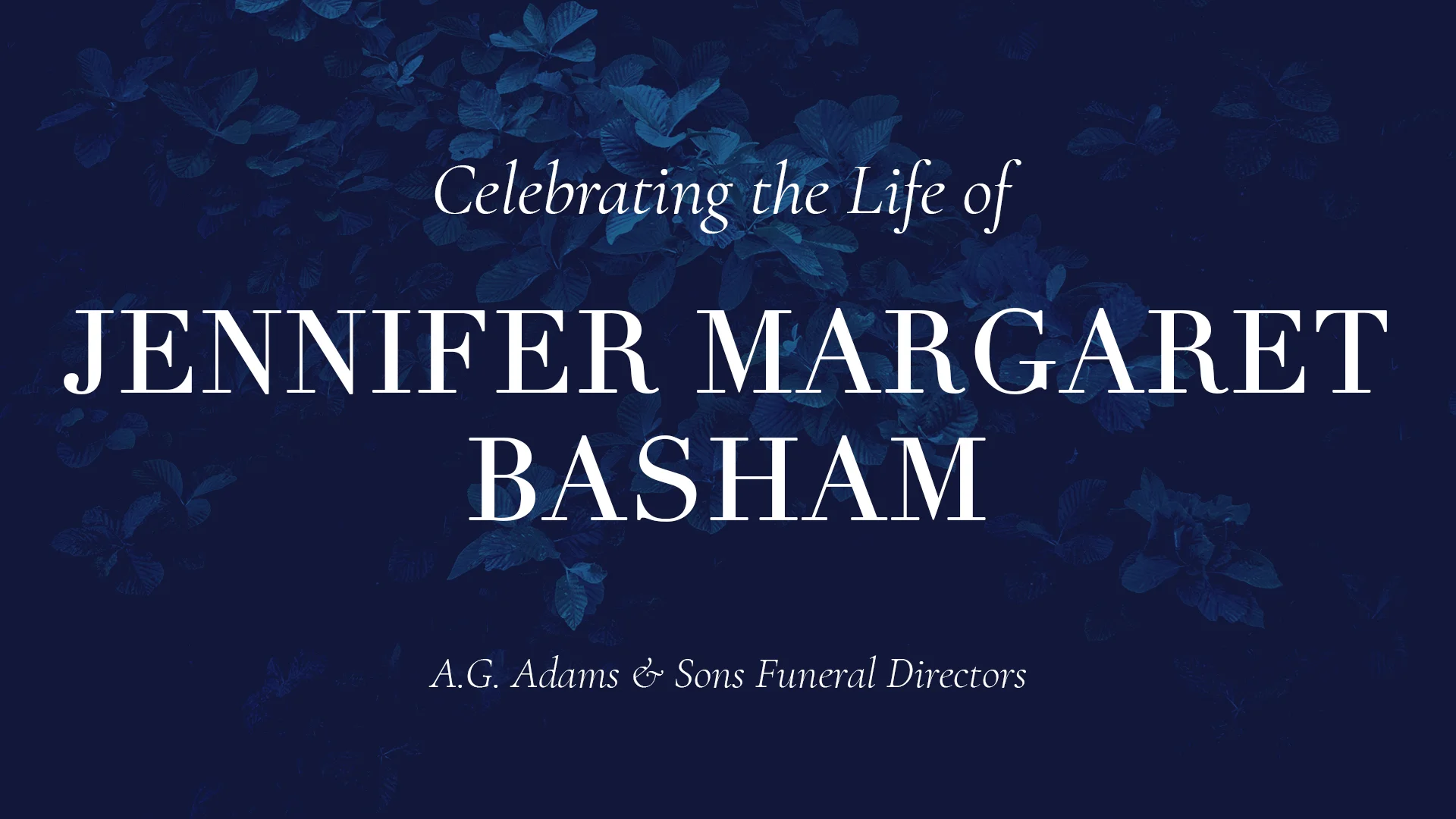 Jennifer Basham on Vimeo