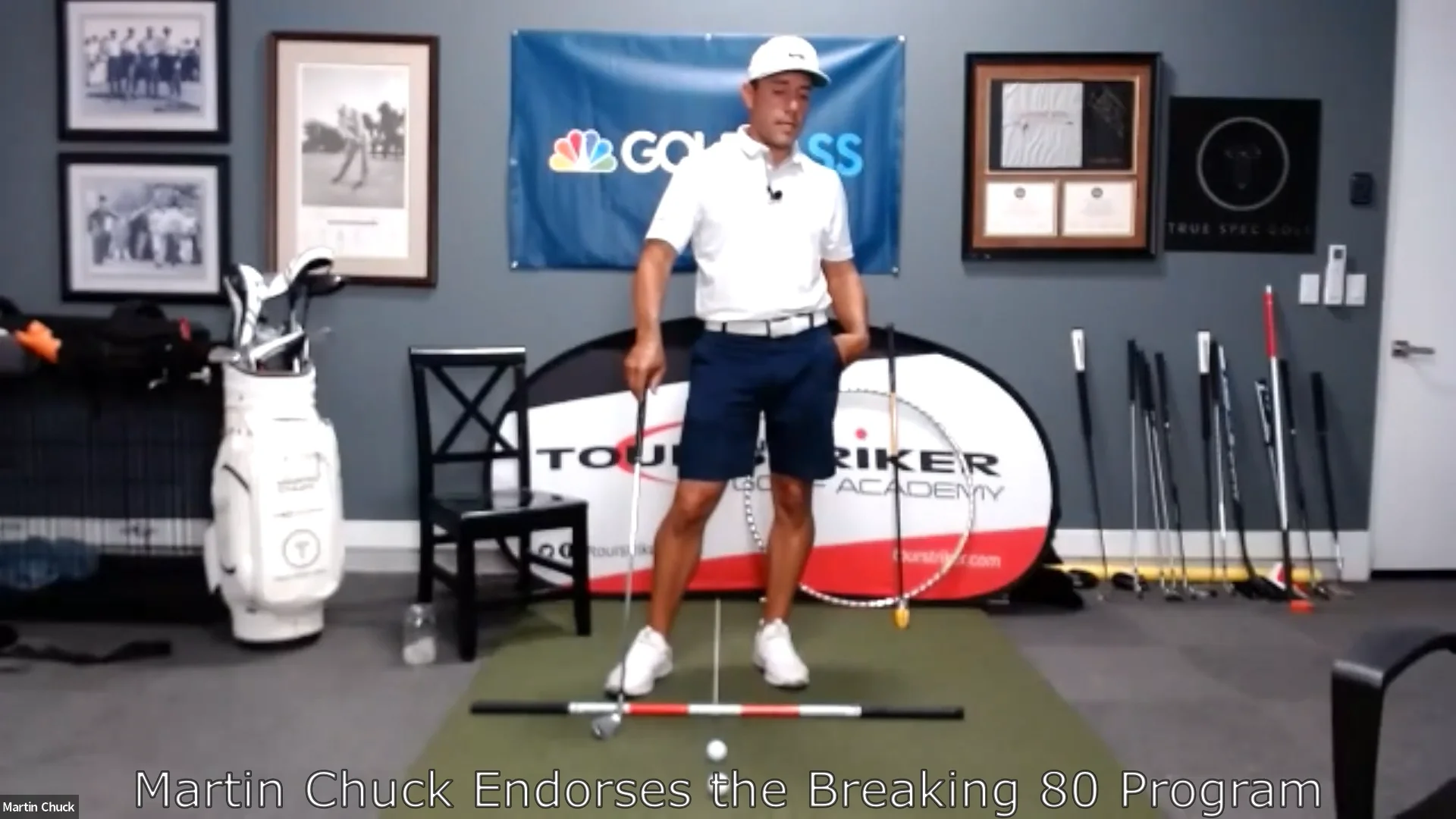 Martin Chuck Endorsing the Breaking 80 Pathway and Overview