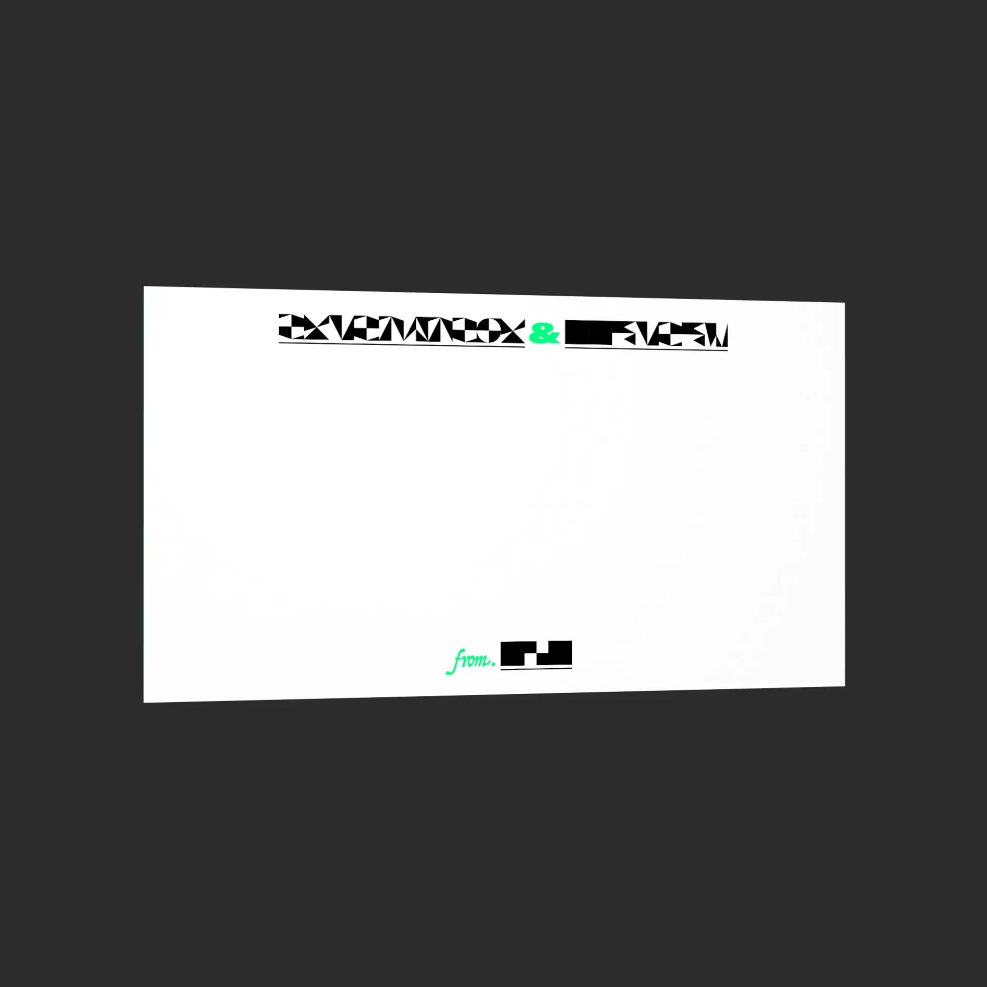 INVITATION & PREVIEW on Vimeo