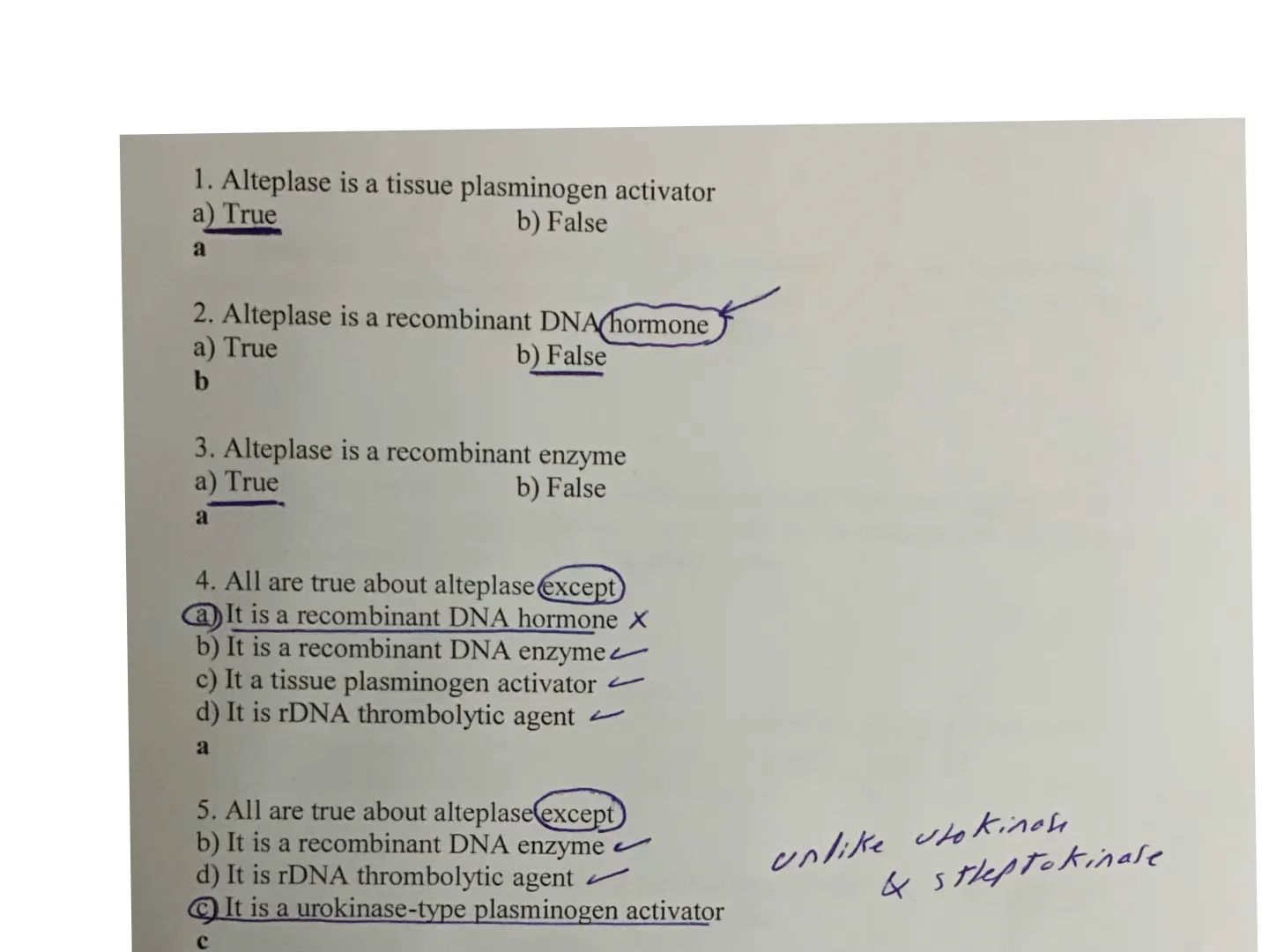 Drug design question clinical part one