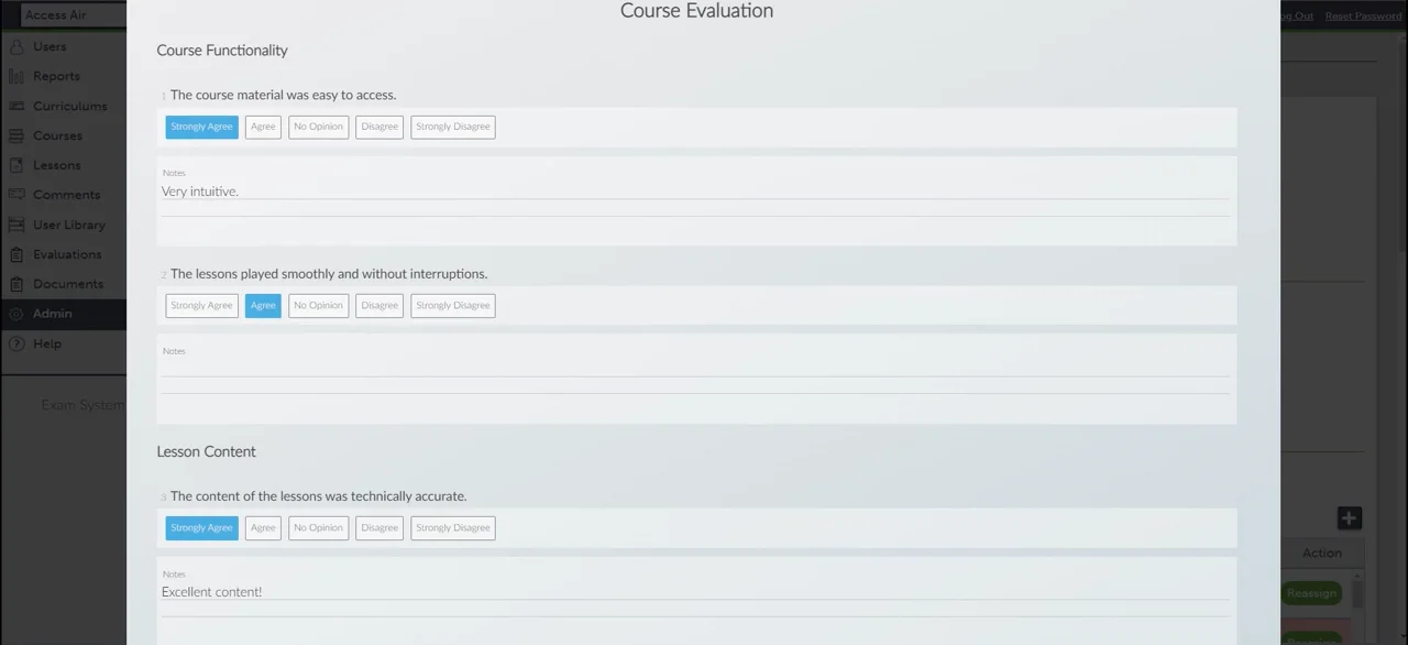 CPaT Access Learning Portal (LMS) - Evaluations Feature on Vimeo