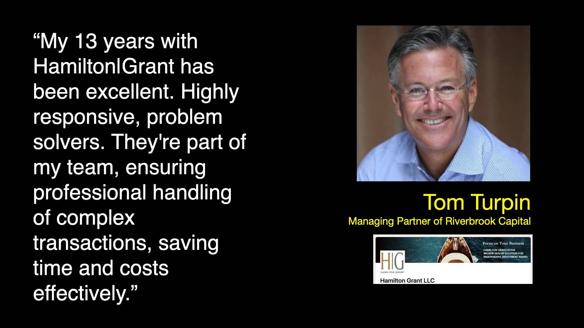 Tom Turpin - Hamilton Grant on Vimeo