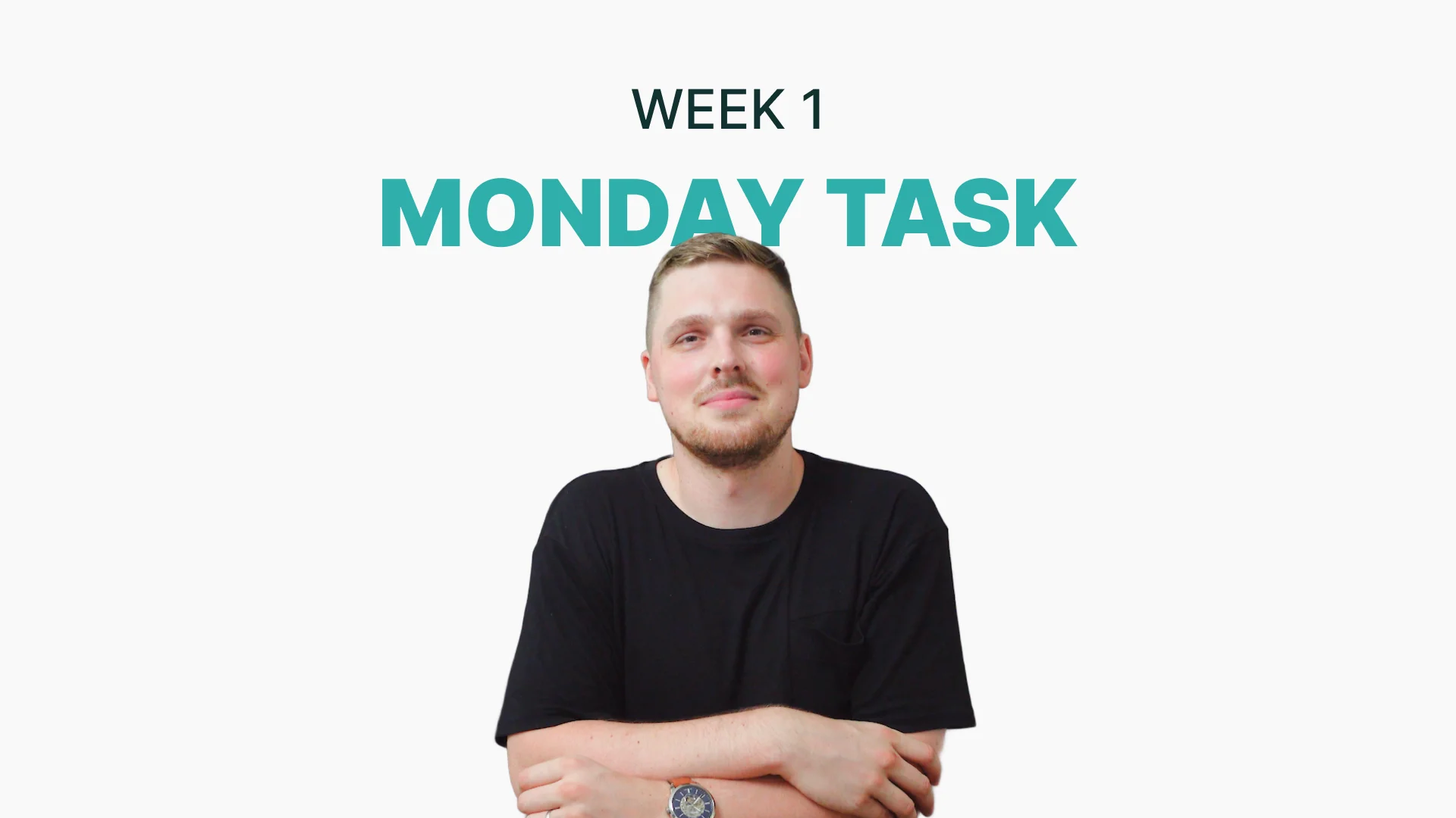 Week 1 - Monday task on Vimeo