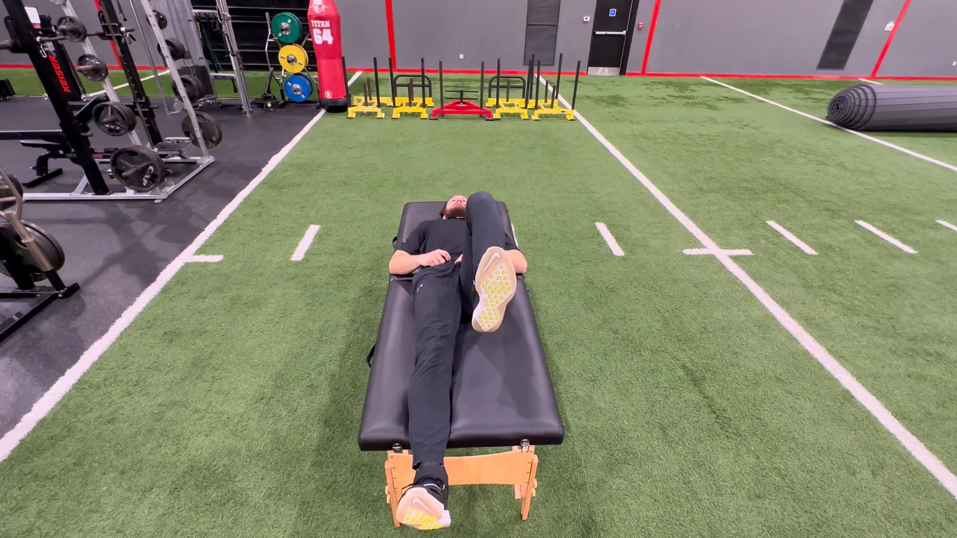 Hip Medial Rotation Left